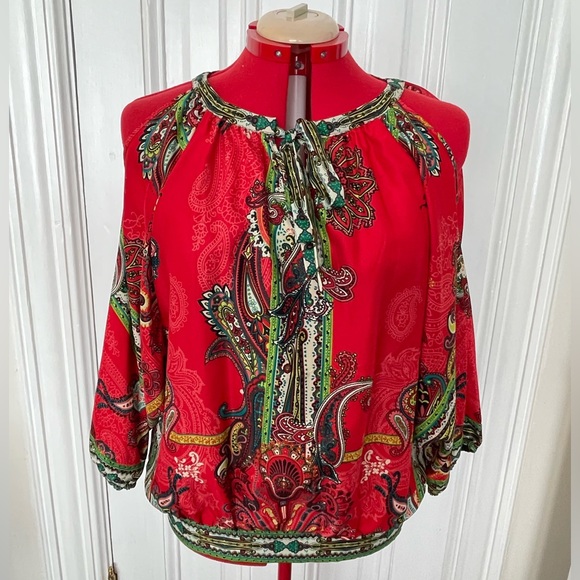 ECI | Tops | Blouse With Exposed Shoulders | Poshmark